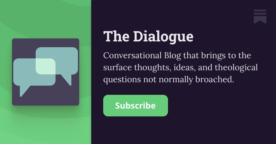 The Dialogue | Dean J. Meadows | Substack