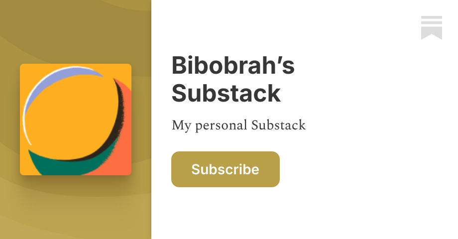 Why am I doing this? - Bibobrah’s Substack