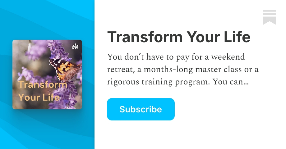 Transform Your Life | Deborah Demander | Substack