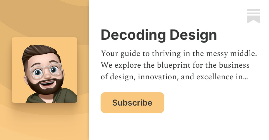 Decoding Design | Jamie | Substack