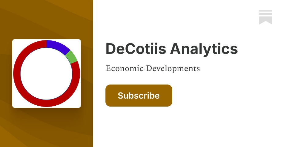 DeCotiis Analytics | Will DeCotiis | Substack