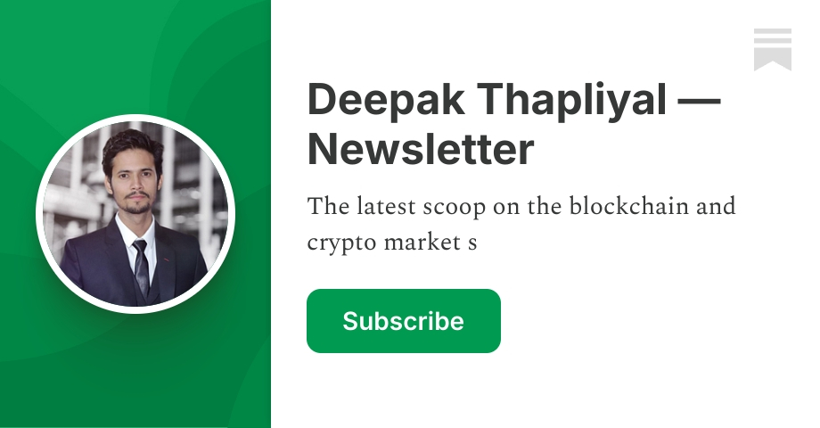 Deepak Thapliyal — Newsletter | Substack