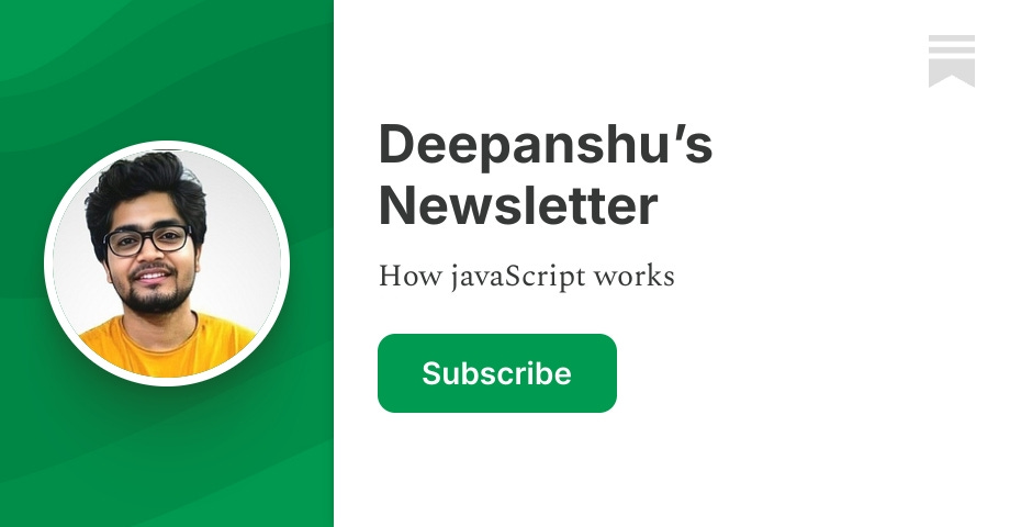 Deepanshu’s Newsletter | Deepanshu Sarswat | Substack