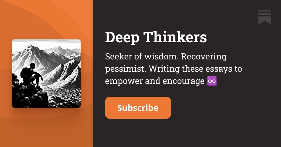 Deep Thinkers | Jon Soto | Substack