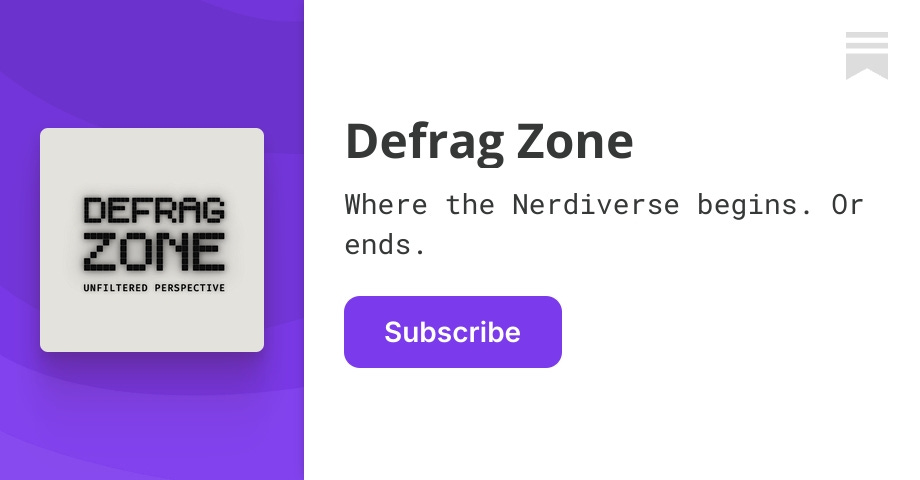 Why Nerds Shouldn't Rule the World - Defrag Zone