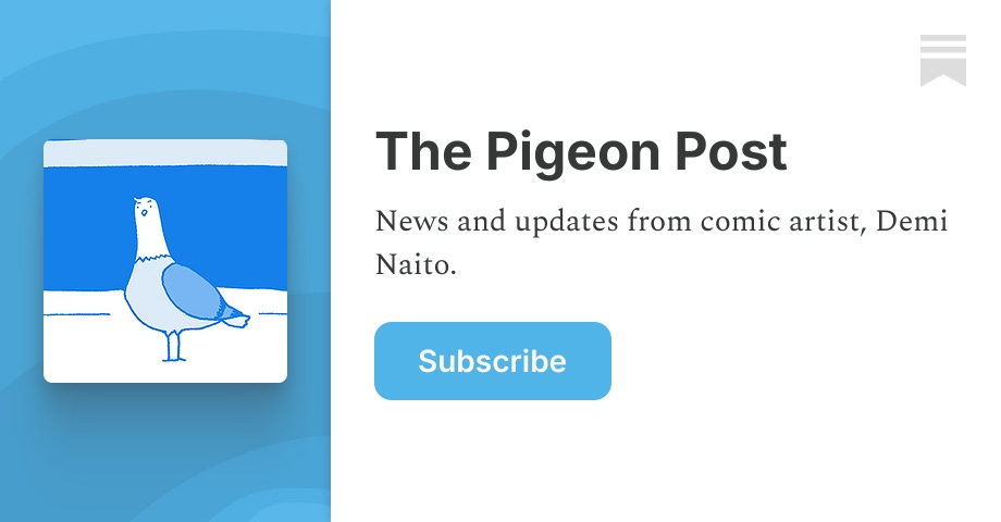 The Pigeon Post | Demi Naito | Substack