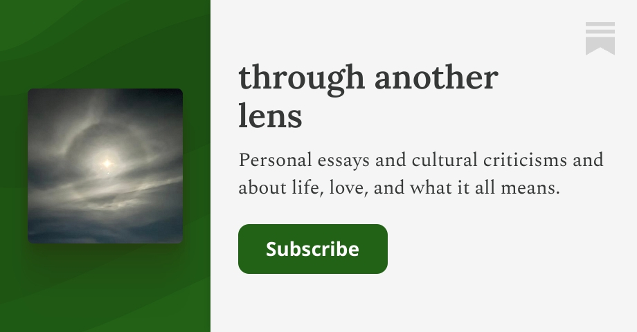 through another lens | Denise Masiel | Substack