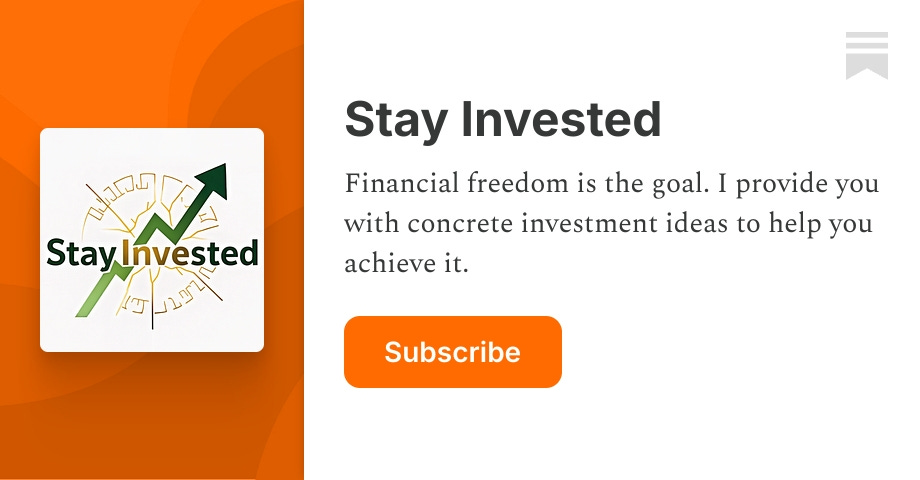 Stay Invested | Denis Gorbunov | Substack