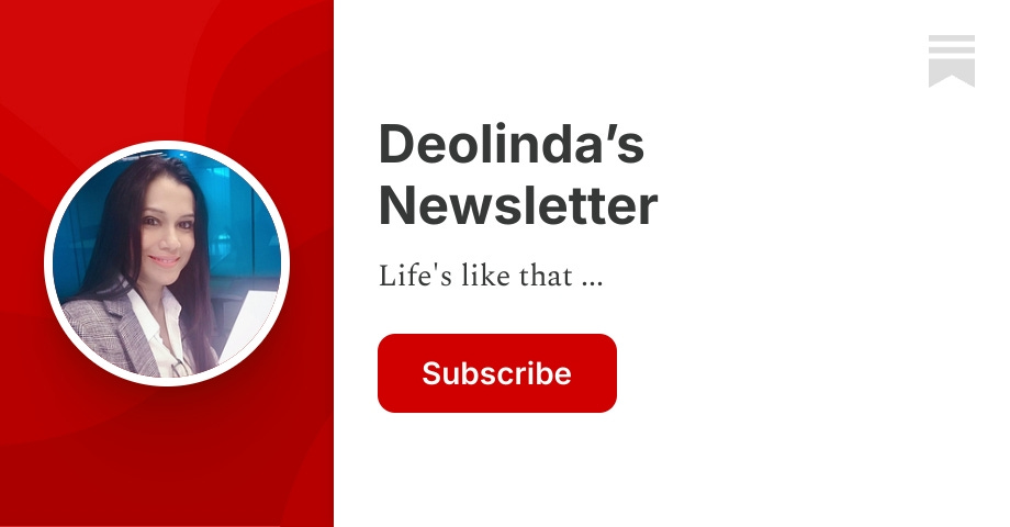 Deolinda’s Newsletter | Deolinda Rodrigues Dsouza | Substack