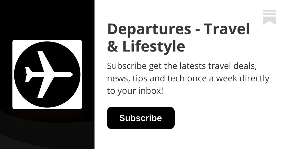 Departures - Travel & Lifestyle | Alvin Toro | Substack