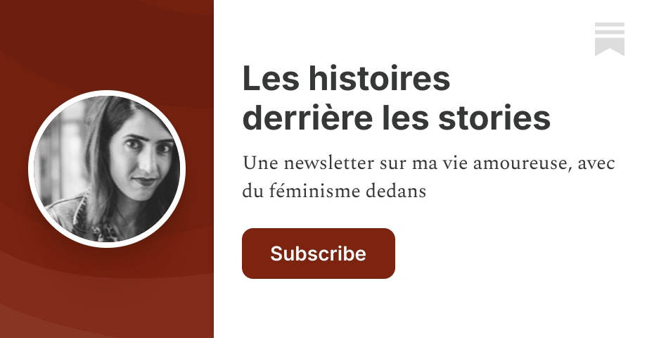 Les histoires derrière les stories | Marion | Substack
