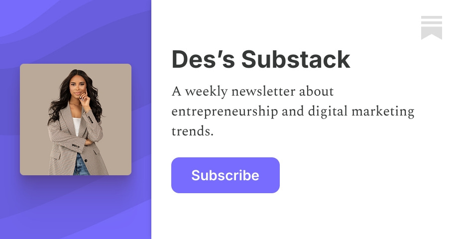 Des’s Substack | Des Dickerson | Substack