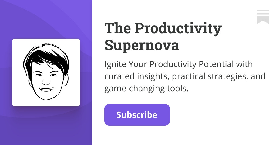 The Productivity Supernova | Sadique Hussain | Substack