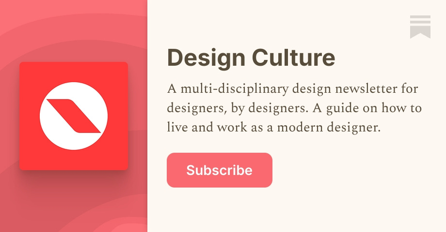 Design Culture | Substack