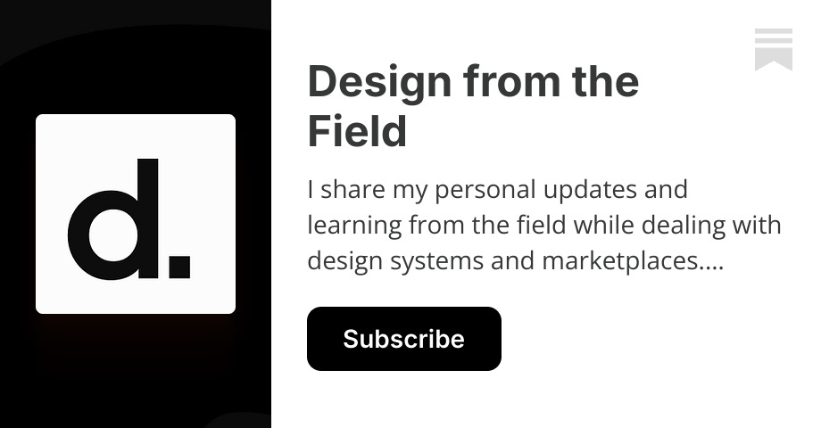Design from the Field | Daniele Muscia | Substack