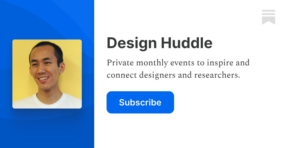 Design Huddle | Substack
