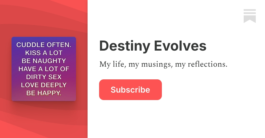 Destiny Evolves | Substack