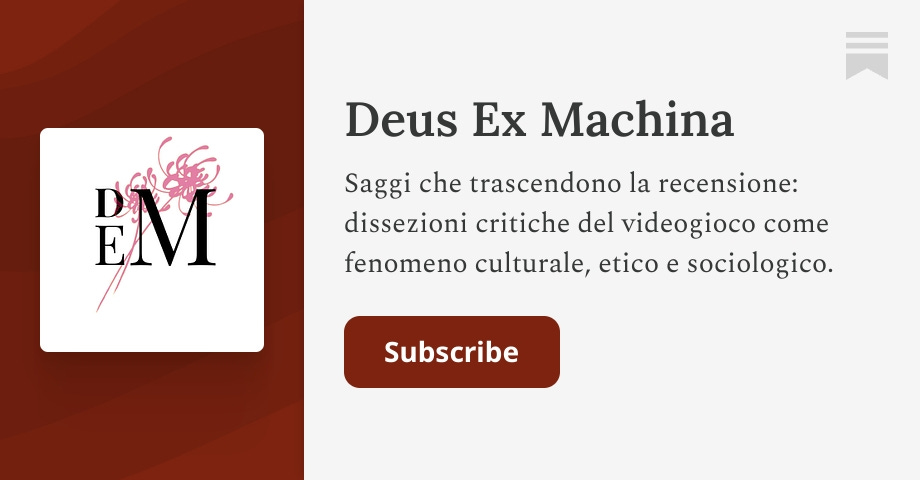 Deus Ex Machina | DeusExMachina | Substack