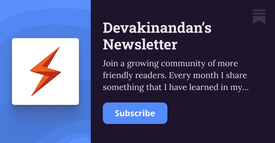 Devakinandan’s Newsletter | Substack