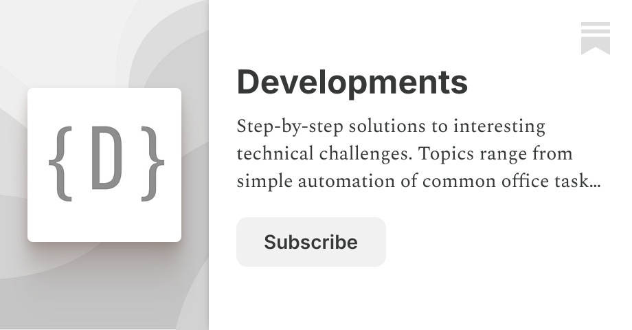 Developments | Dan Romano | Substack
