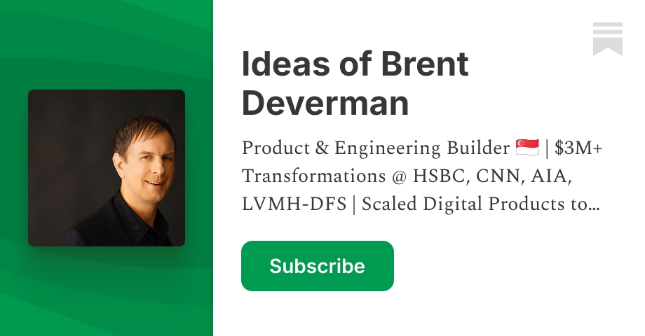 Ideas of Brent Deverman | Substack