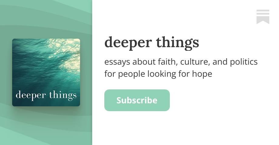 Introducing deeper things - by Devi Abraham - deeper things