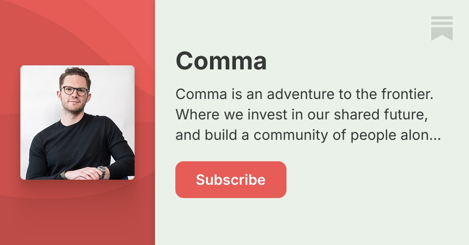 The Comma Project by Devin Baker | Substack