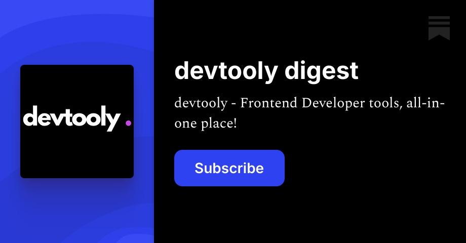 devtooly digest | Andreea Egli-Hehl 🚀 | Substack