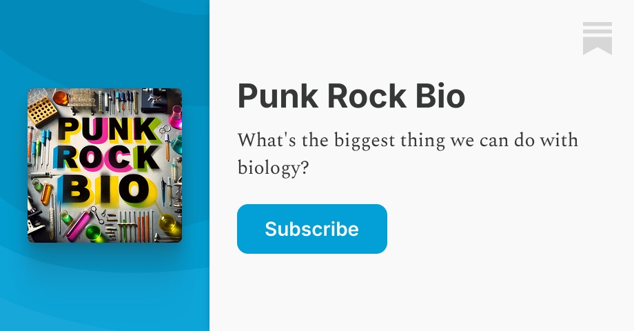 Punk Rock Bio | Daniel Goodwin | Substack