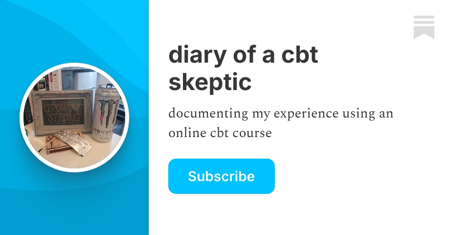 diary of a cbt skeptic | Substack