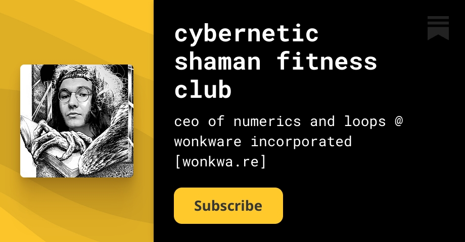 cybernetic shaman fitness club | dicegame uchiha | Substack