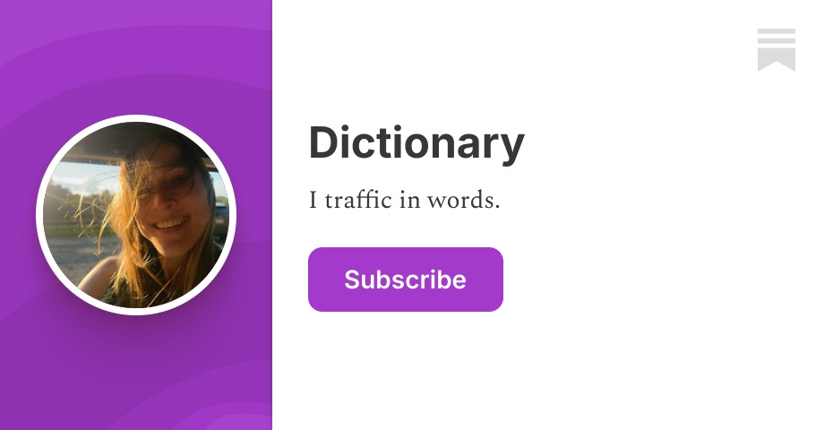 Word - by Megan Skalbeck - Dictionary