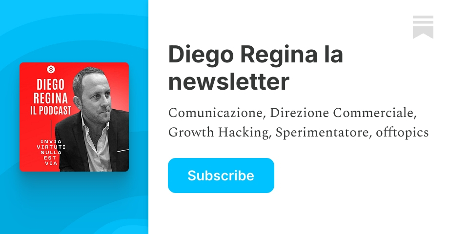 Diego Regina la newsletter | Substack