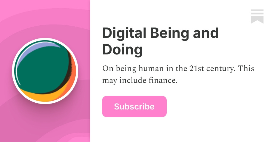 Digital Being and Doing | AJ | Substack