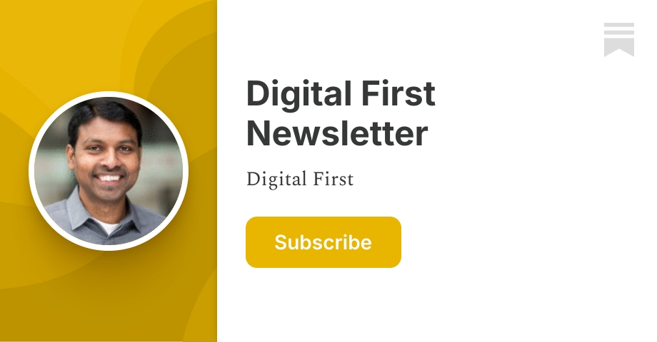 Digital First Book | Launched Globally - by Vamshi