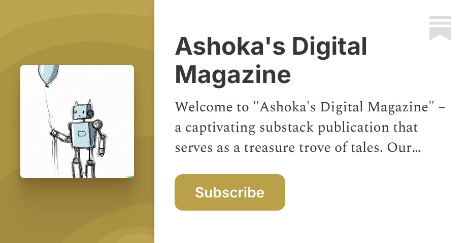Ashoka's Digital Magazine | Narratives from Ashoka | Substack