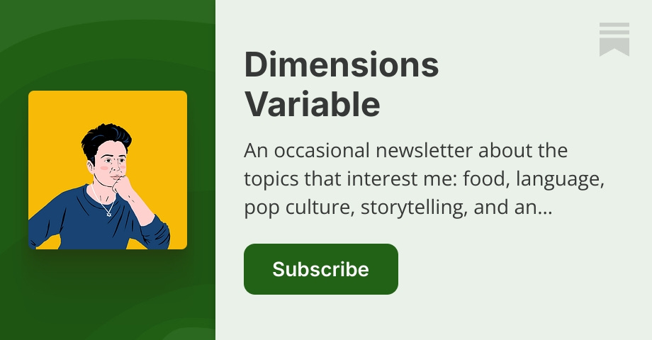 Dimensions Variable | LD | Substack