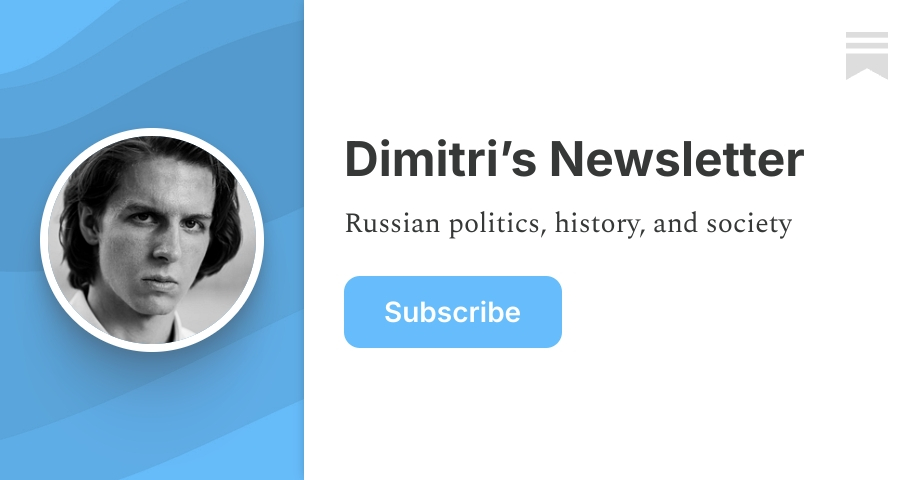 Dimitri’s Newsletter | Dimitri Simes Jr. | Substack