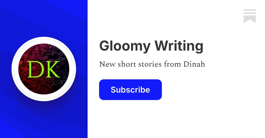One day I woke up a mute - by Gloomy Dinah - Gloomy Writing