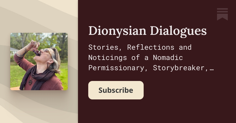 Dionysian Dialogues | Dyon Beers | Substack