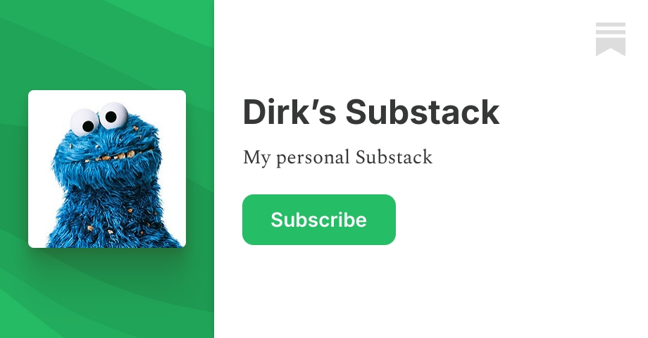 Dirk’s Substack | Dirk N | Substack