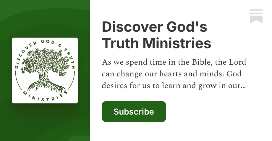 About - Discover God's Truth Ministries