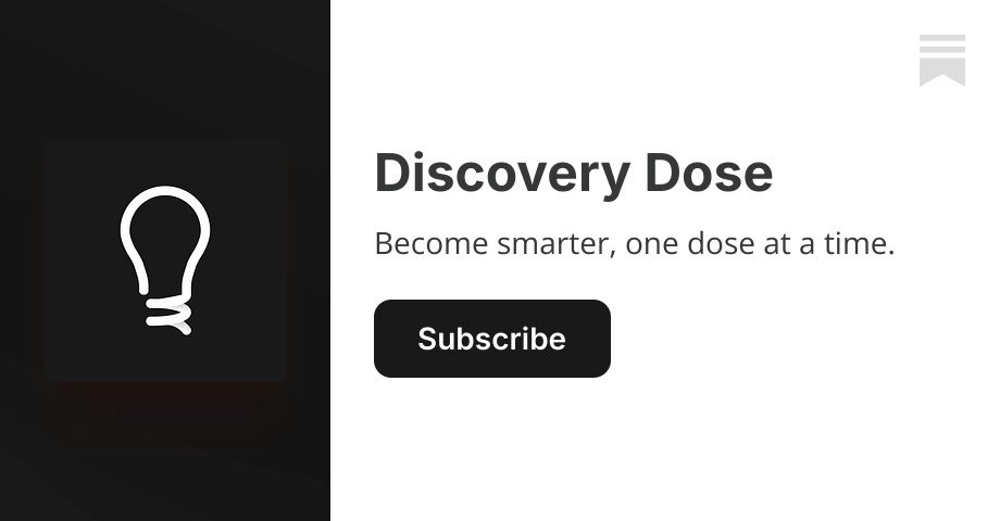 Discovery Dose | Substack