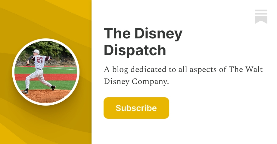The Disney Dispatch | Patrick McLendon | Substack