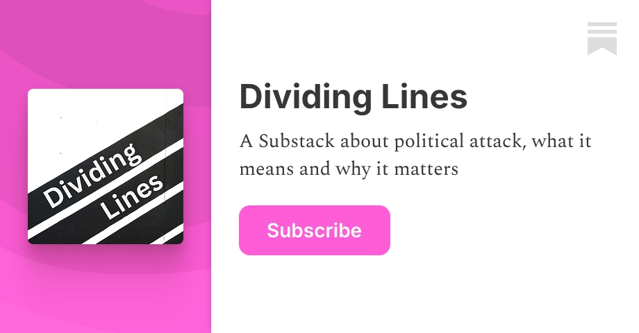 Dividing Lines | Tom Hamilton | Substack