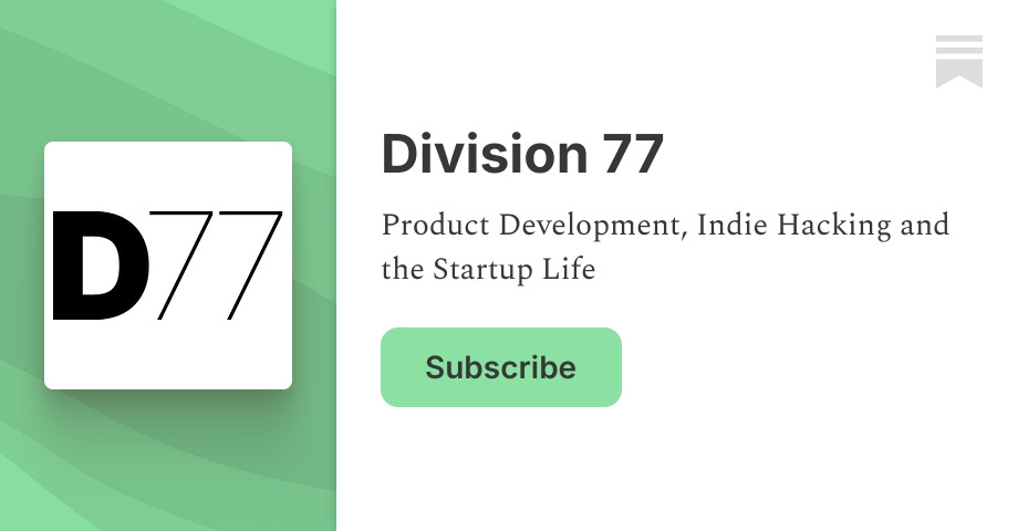 Division 77 | Substack