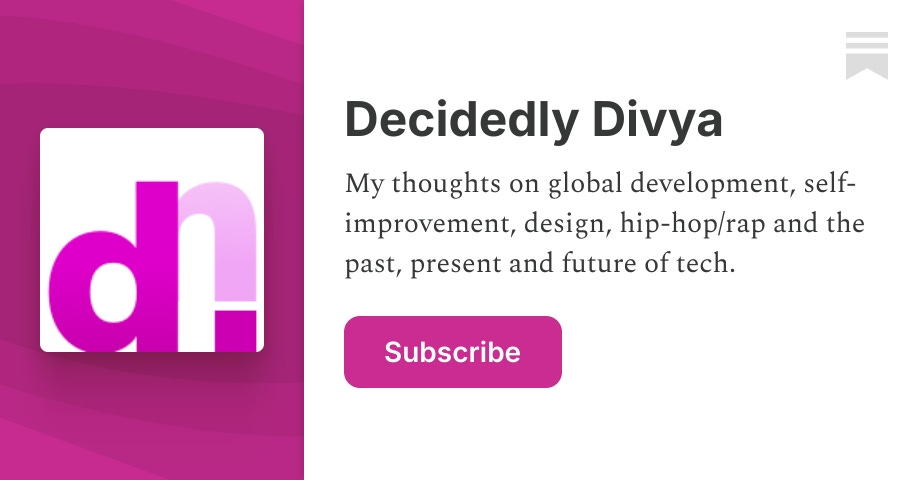 Decidedly Divya | Substack