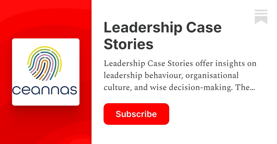 Leadership Case Stories | Don Ledingham | Substack