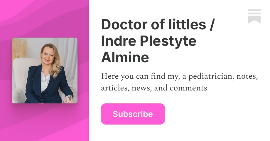 Doctor of littles / Indre Plestyte Almine | Dr. Indre Plestyte Almine ...