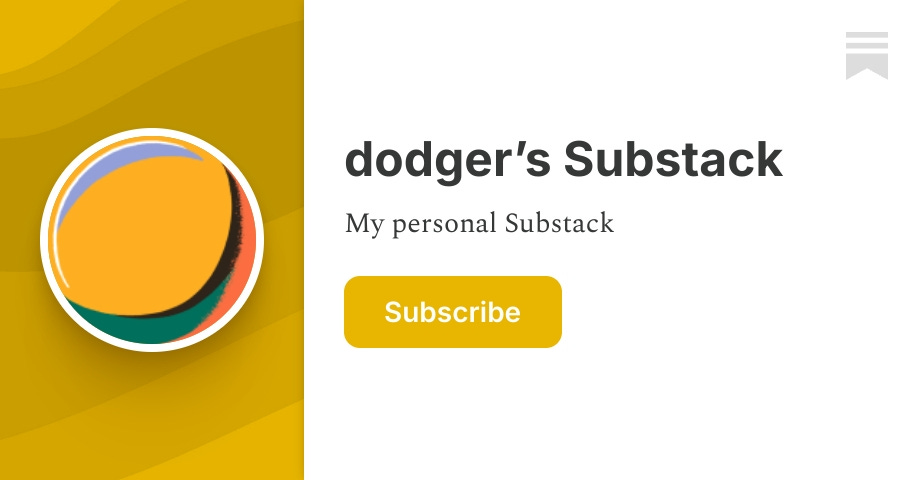 dodger’s Substack | dodger day | Substack